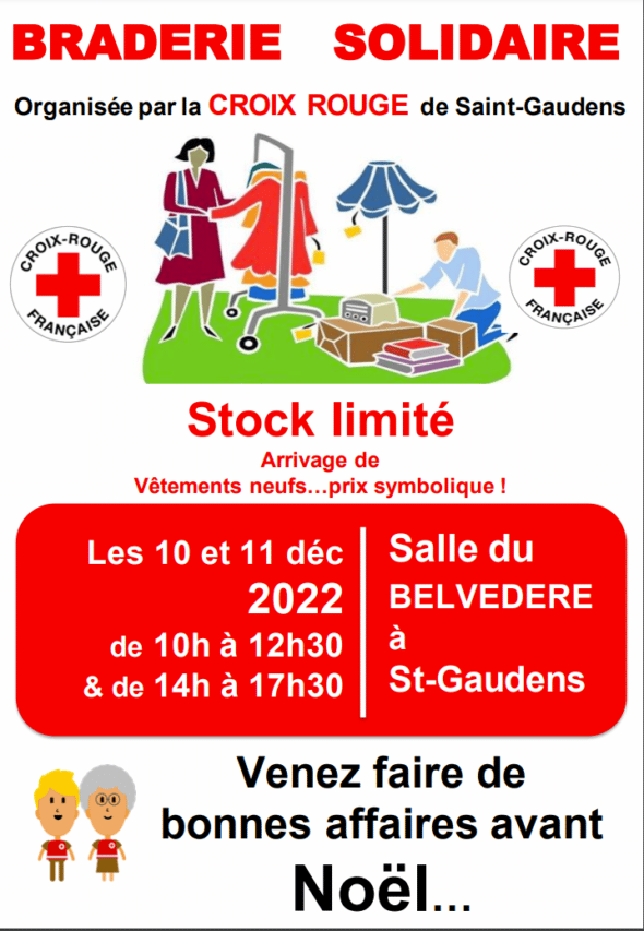 Saint-Gaudens : La Braderie solidaire de la Croix-Rouge - Petite ...