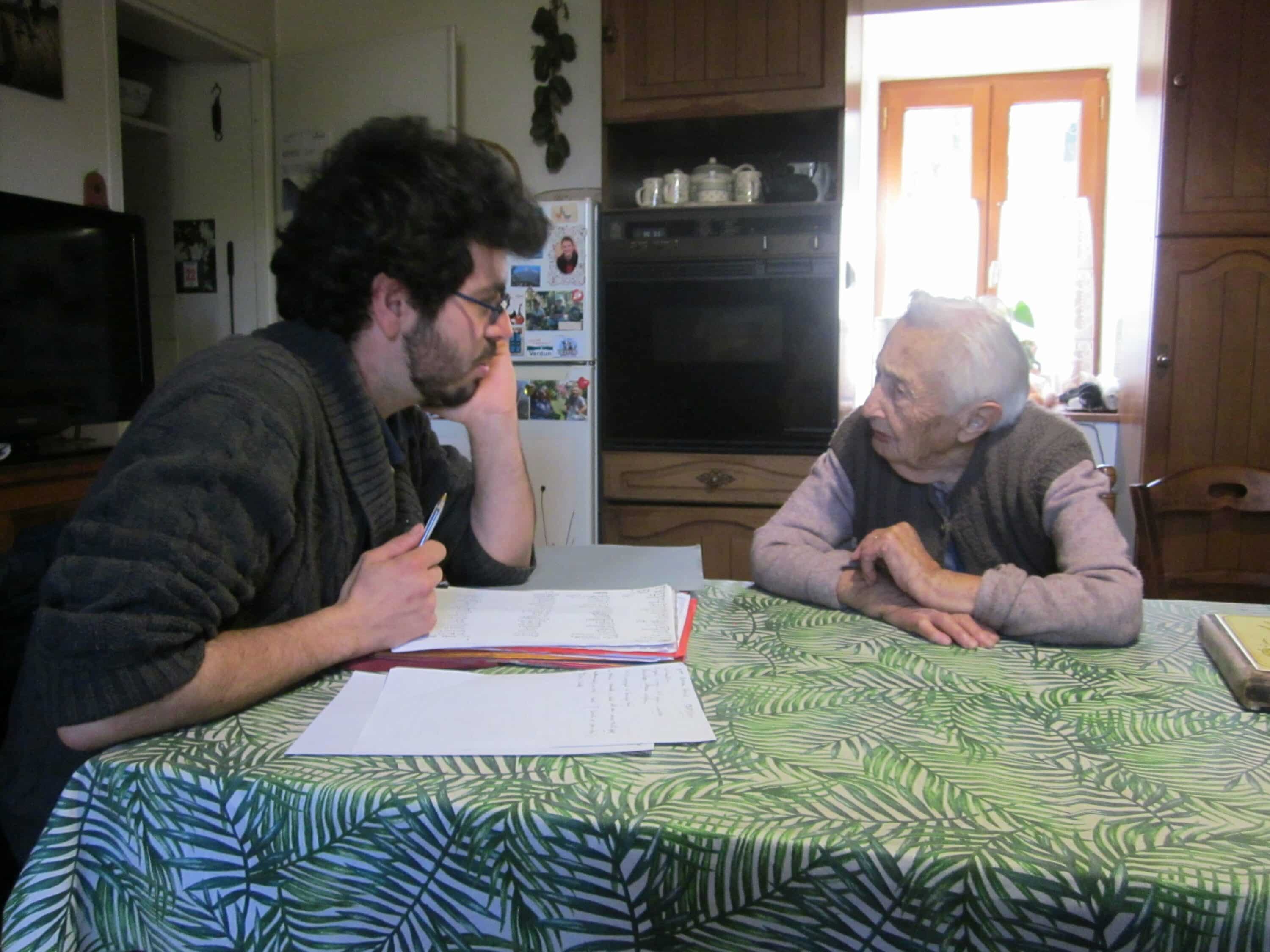 Collectage du patrimoine immatériel - Marie Bonzon 104 ans témoigne à Soueich - Petite ...