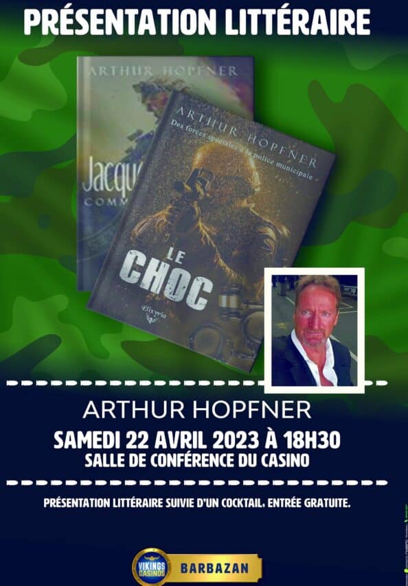 Présentation littéraire au casino de Barbazan : Arthur Hopfner - Petite ...