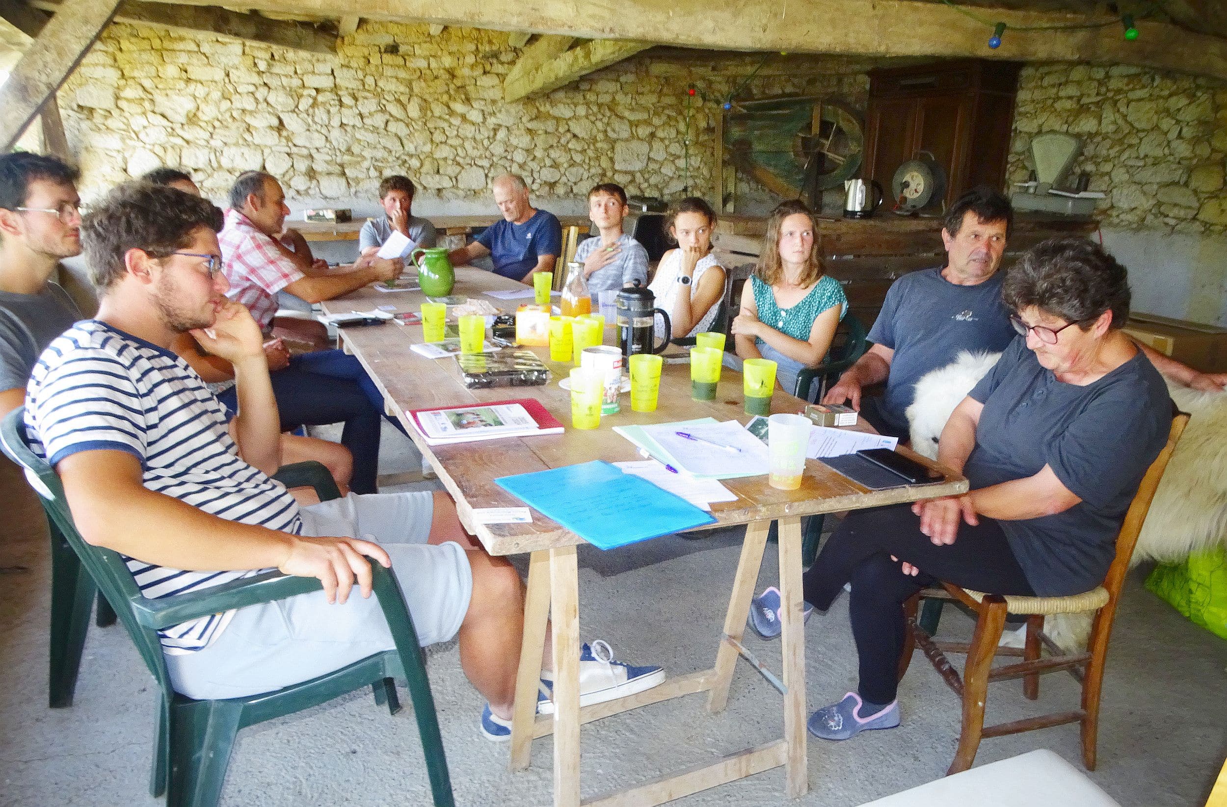Lionel et Françoise Ferrère ont accueilli le Café Paysan ADEAR 31 à ...