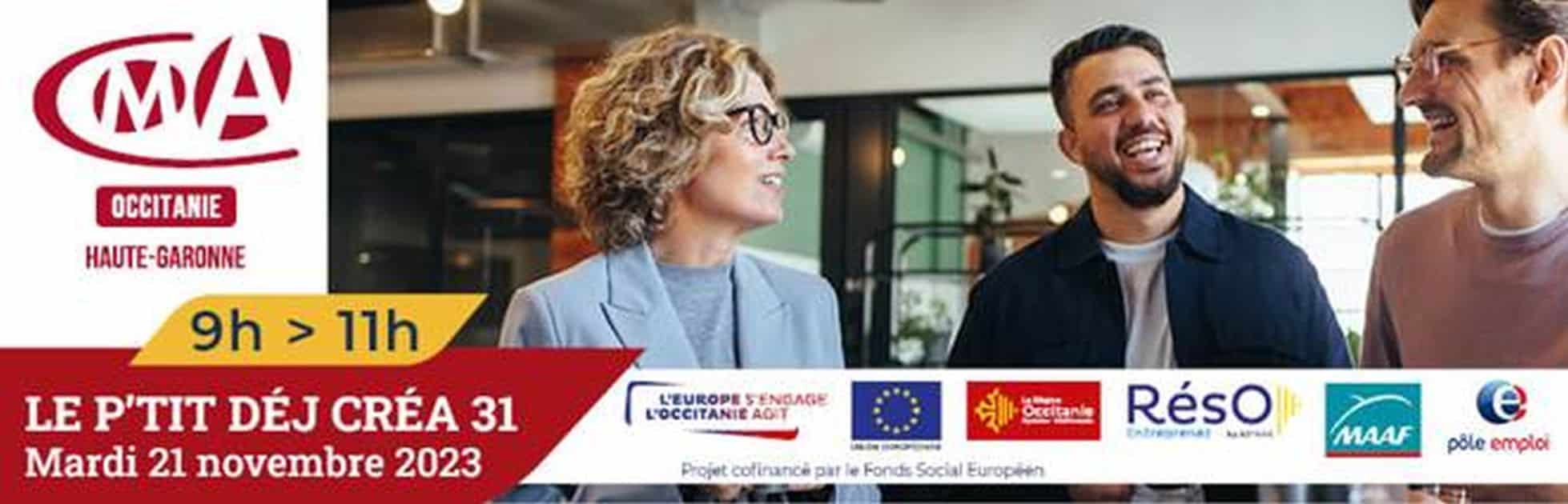 P’tit Déj Créa 31 de la CMA 31 - Petite République.com